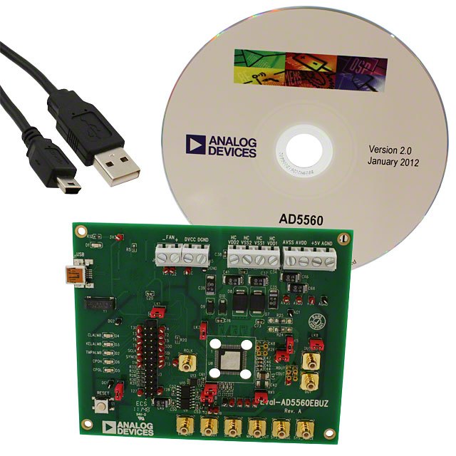 EVAL-AD5560EBUZ Analog Devices Inc. | Development Boards, Kits, Programmers | DigiKey